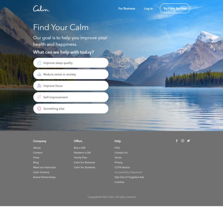20 Best Landing Page to Inspire You in 2023 | Socialnomics